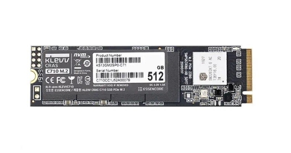 SSD Klevv CRAS C710 512GB M2 2280 PCIe NVMe Gen 3x4 K512GM2SP0-C71 ...